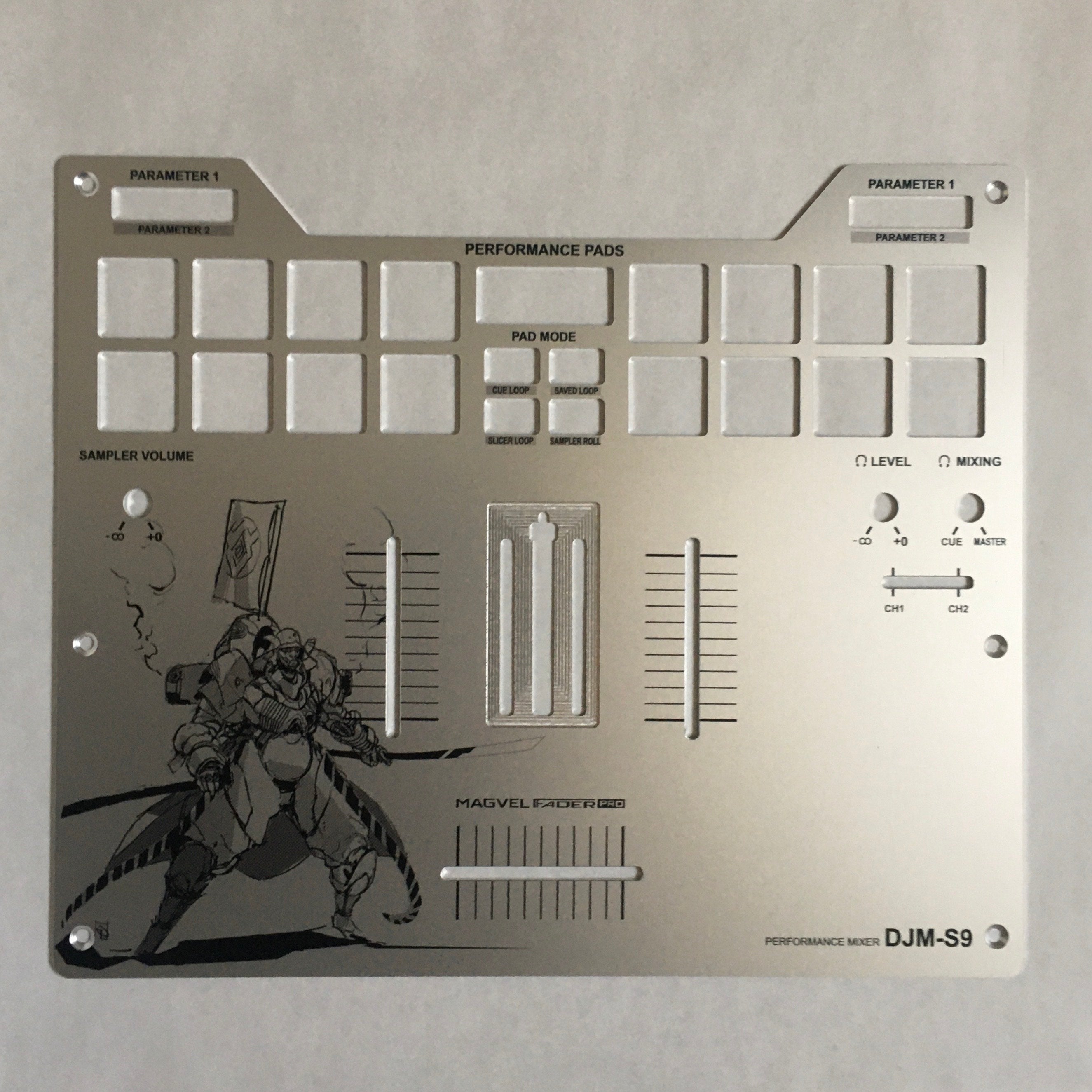 Faceplate - NMCP Studio - Pioneer DJM-S9 - Custom Image – Cut & Paste ...