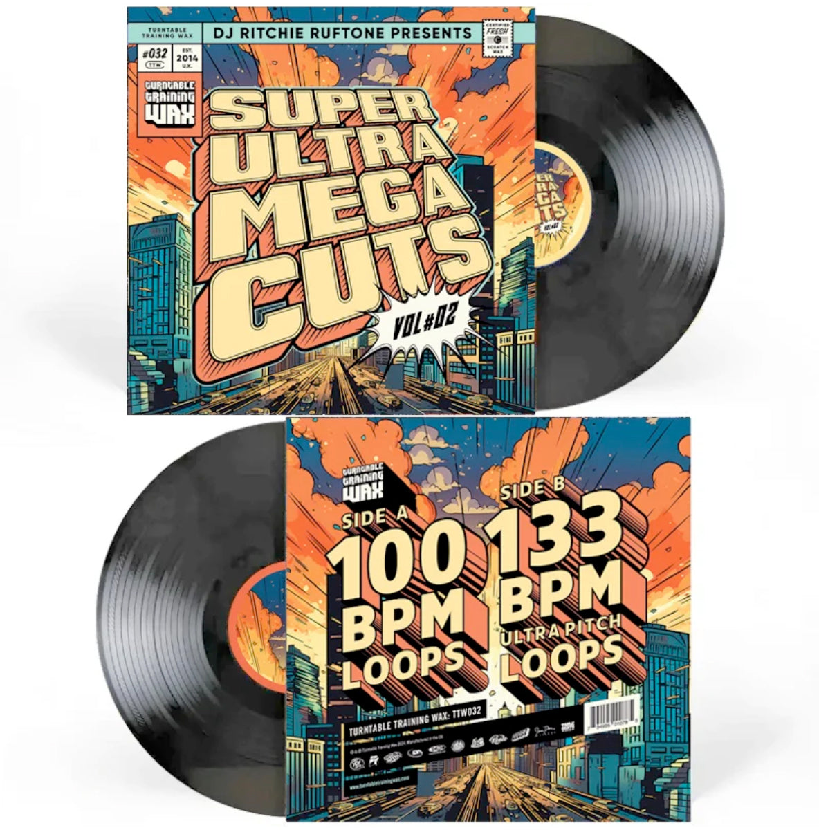 12 inch vinyl - DJ Ritchie Ruftone - Super Ultra Mega Cuts Vol 2 – Cut ...